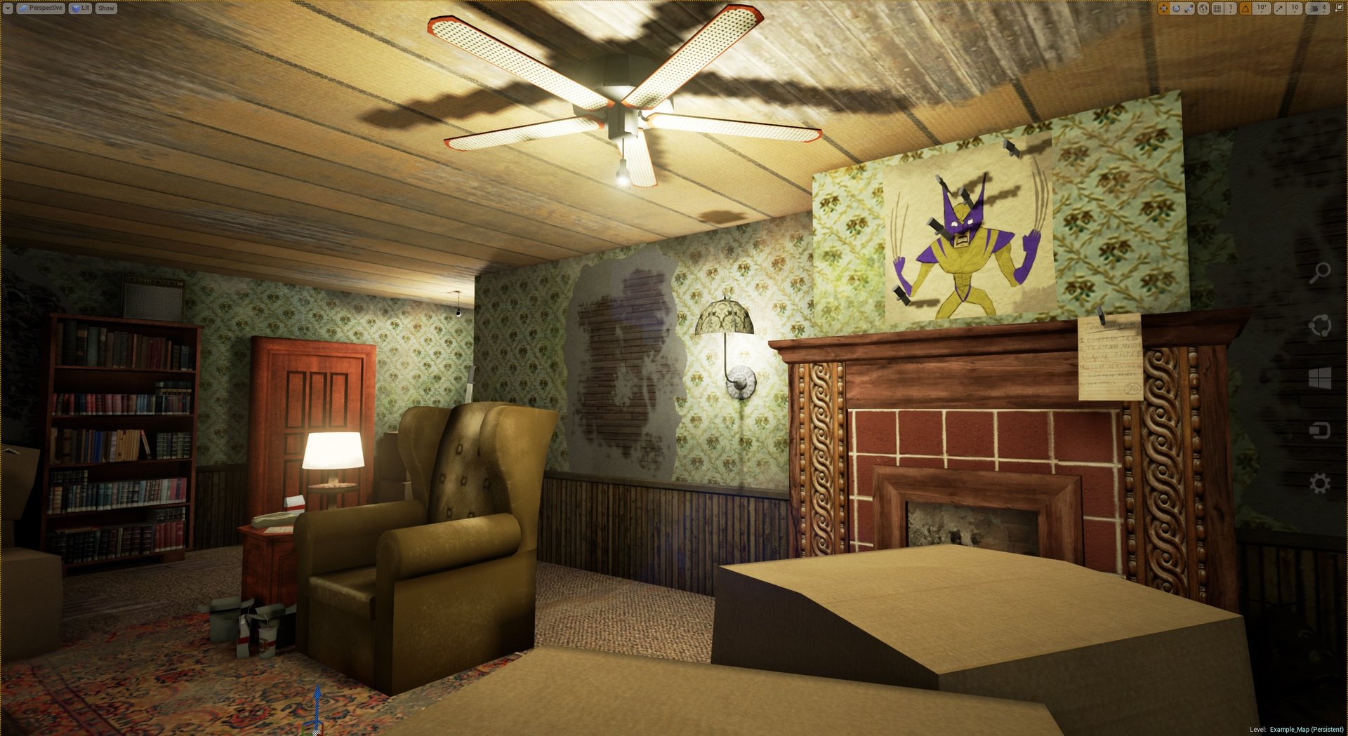 Enrique Martín Fúnez - Deadpool House - Unreal 4