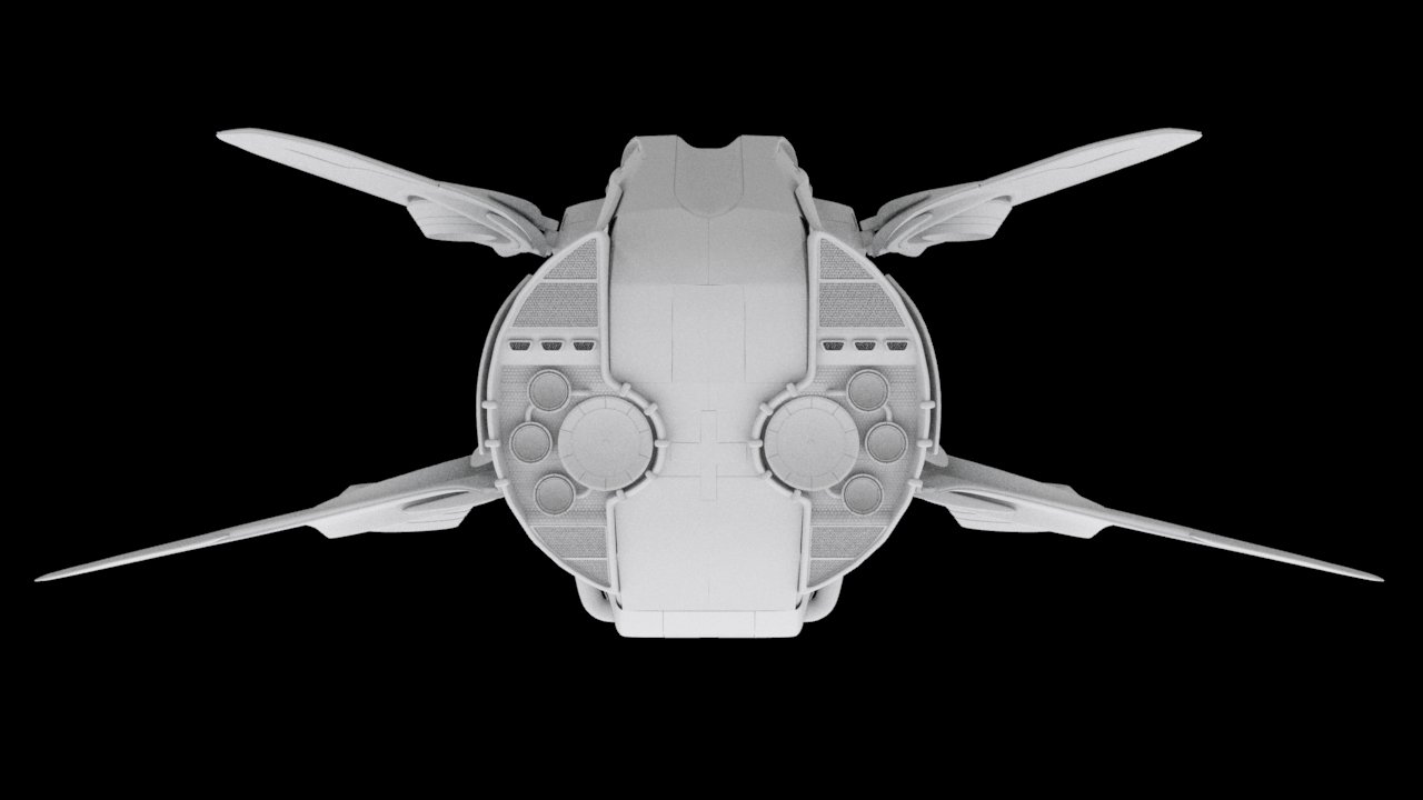 ArtStation - Space Ship Back