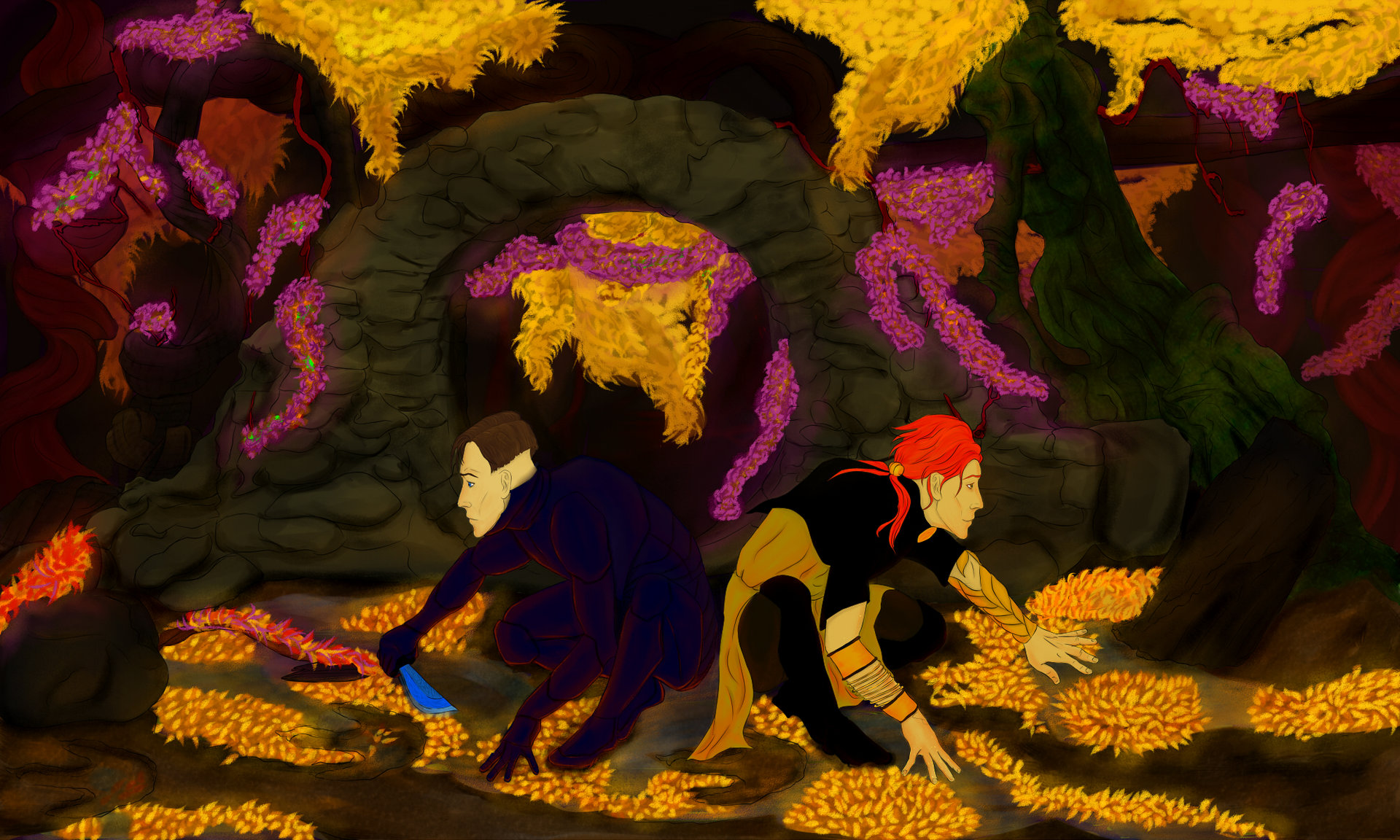 ArtStation - Hunting Twins