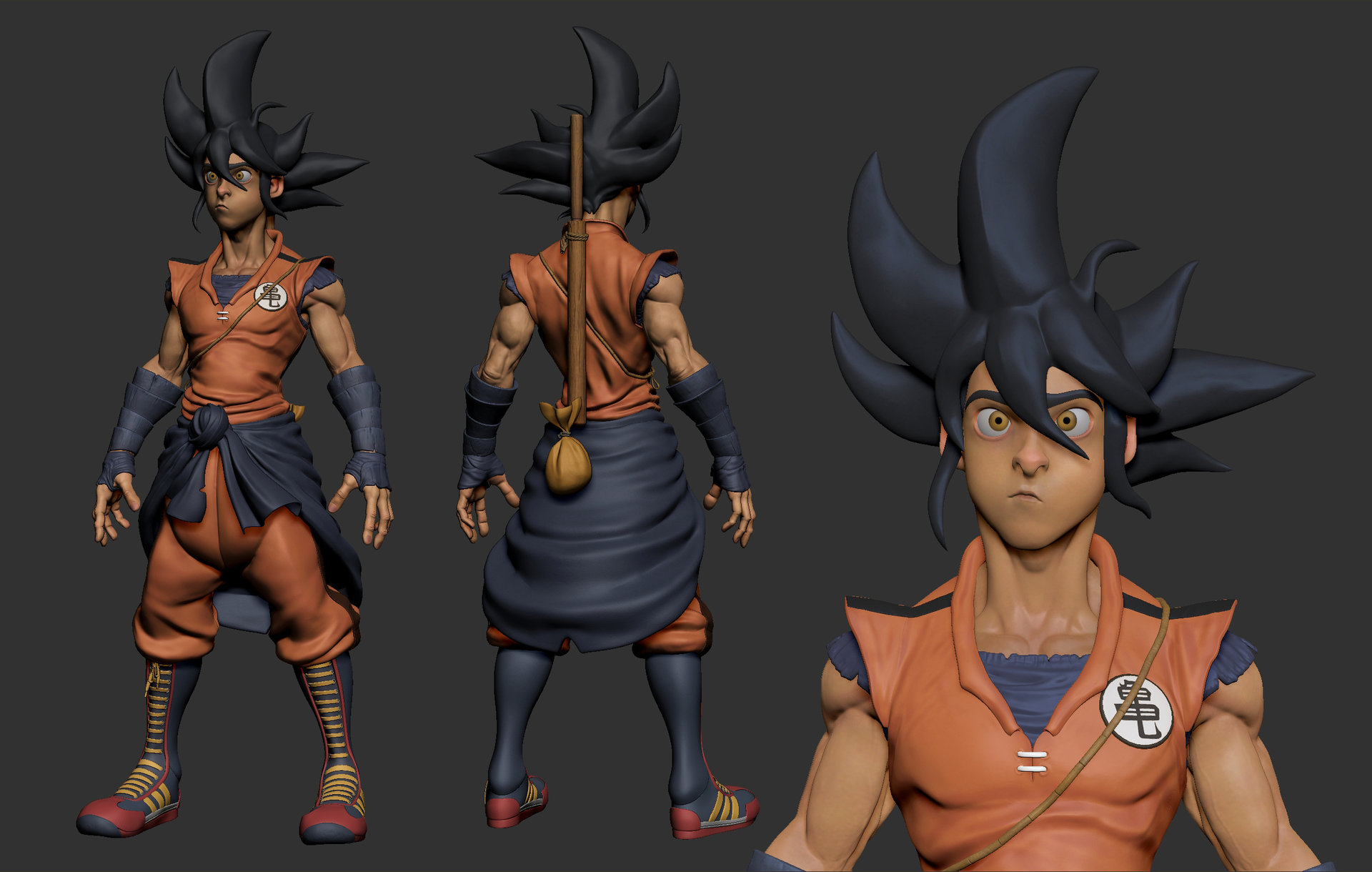 ArtStation - Goku Fan Art