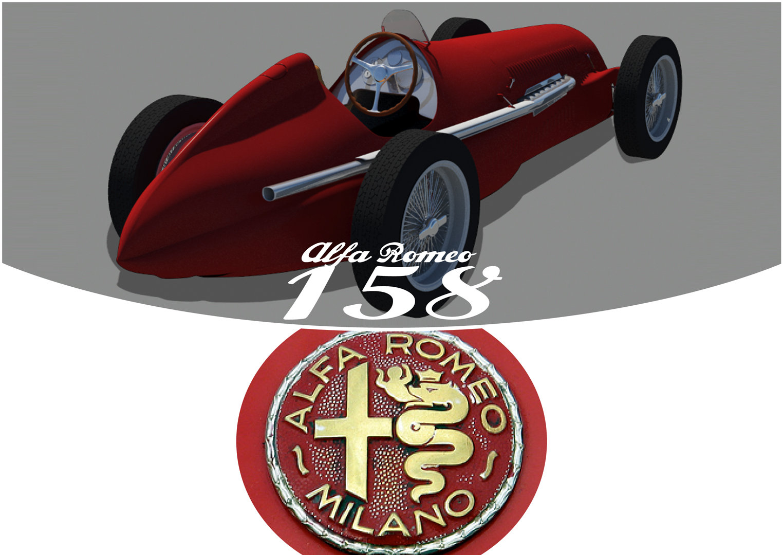 ArtStation - ALFA ROMEO 158