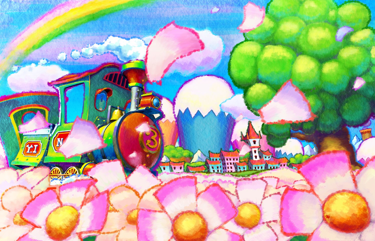 ArtStation - Crayon Locomotive