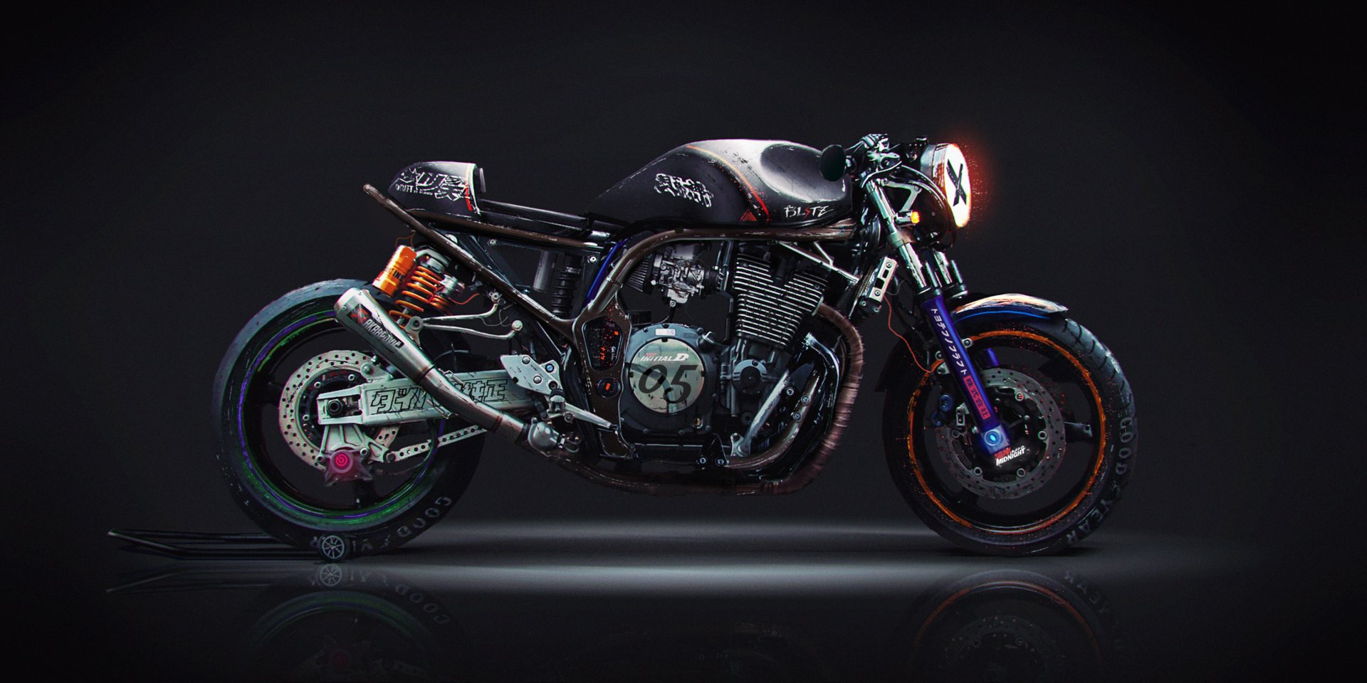 ArtStation - Café racer