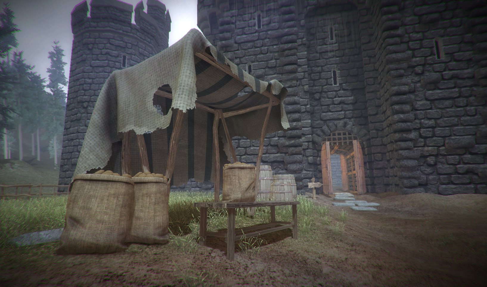 ArtStation - Medieval Scene 4, Veysel Basturk