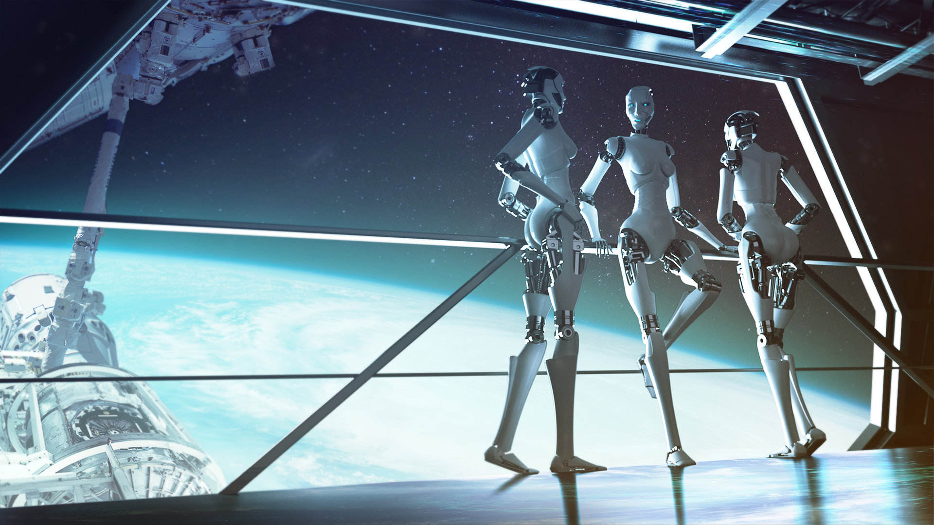 ArtStation - Space robot 2