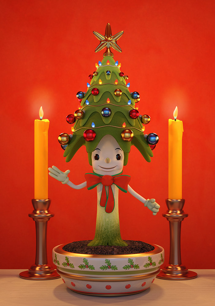 ArtStation - Little Christmas Tree
