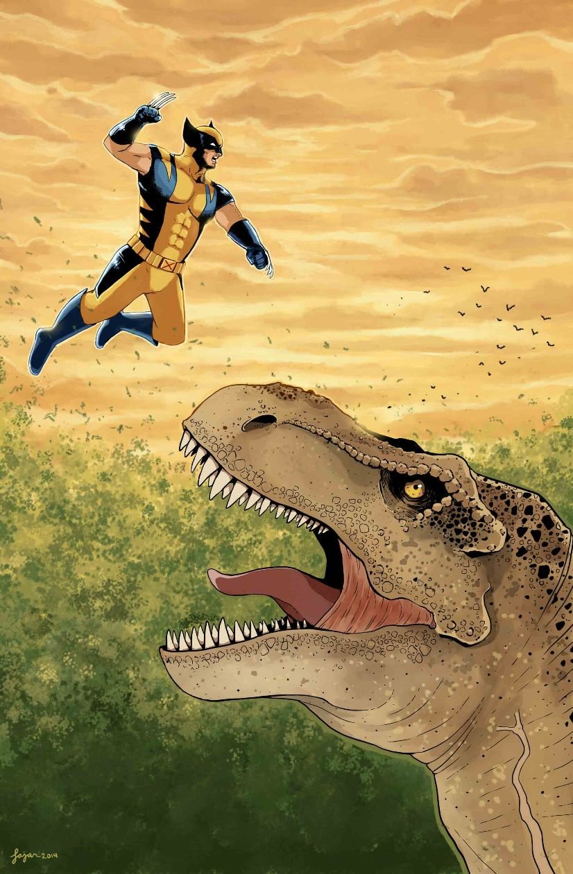 ArtStation - Wolverine in the Savage Land