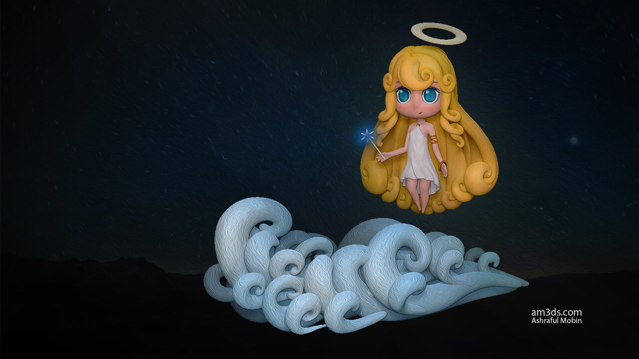 ArtStation - Chibi Angel