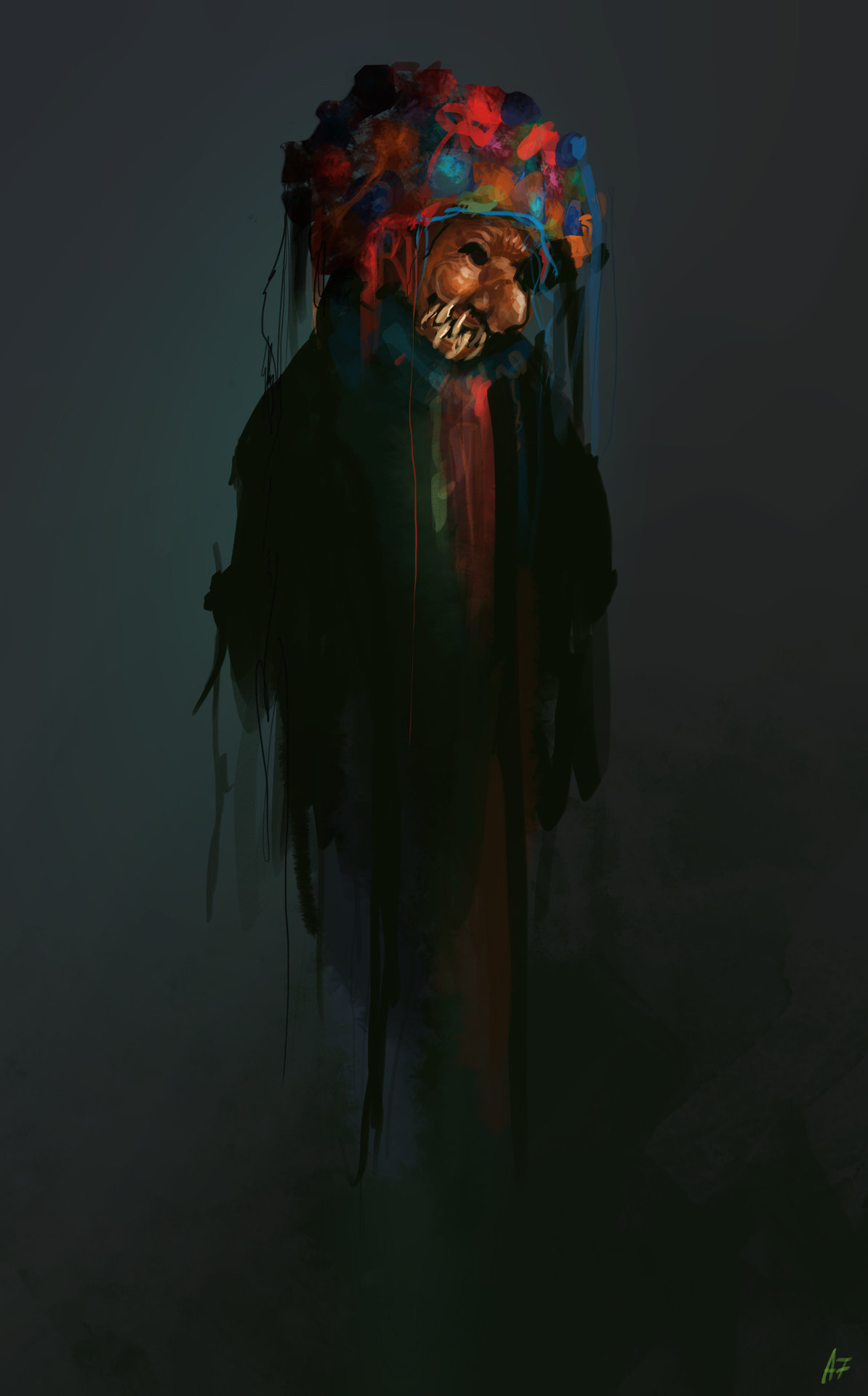 ArtStation - Weird Traditions (Daily Spitpaint)