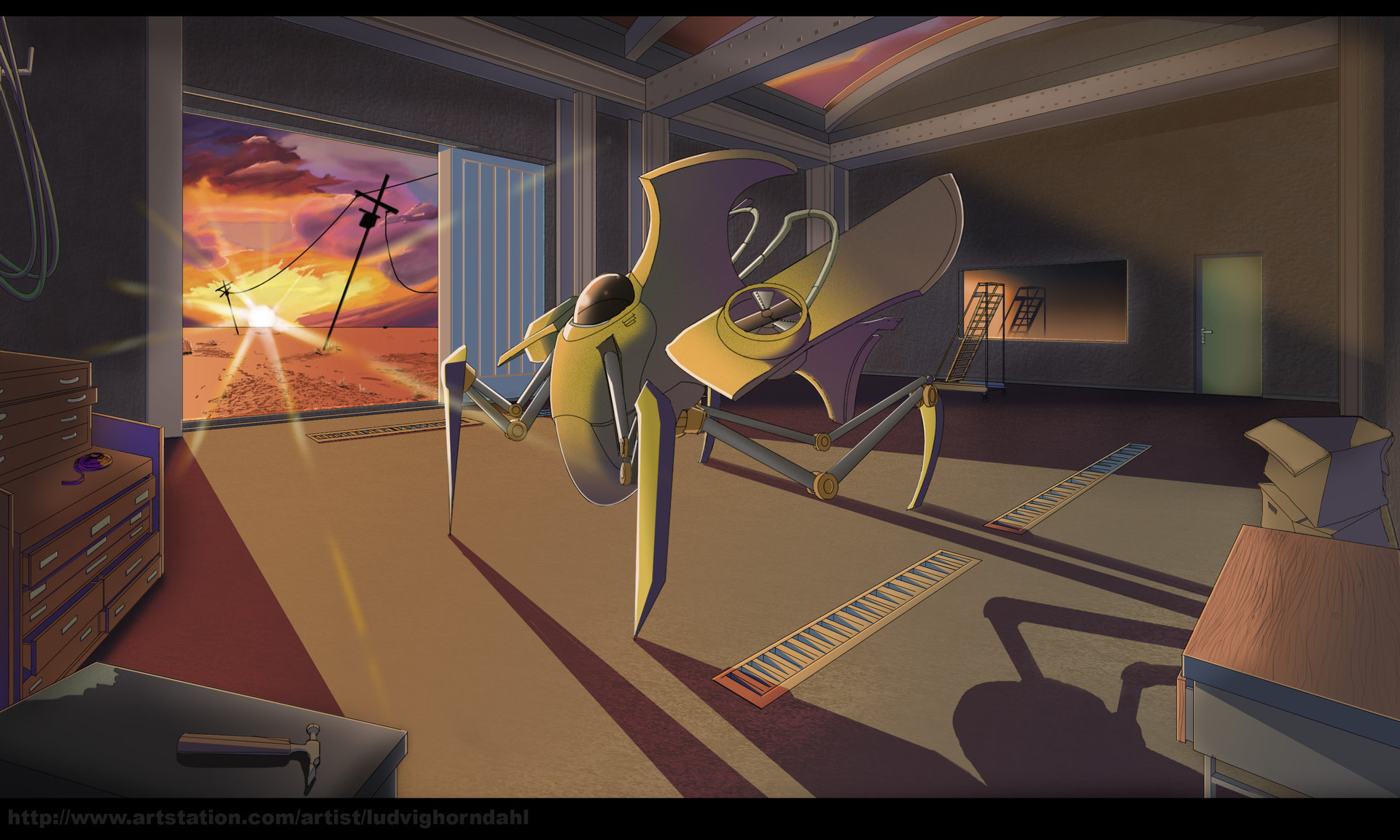 ArtStation - Mantis Aircraft