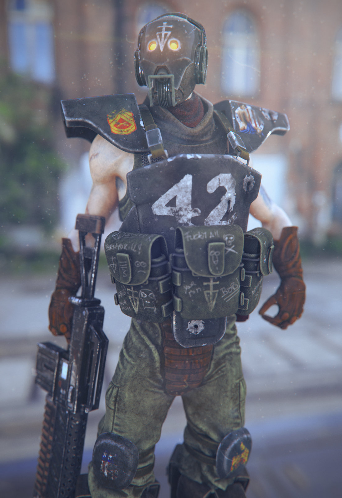 ArtStation - capitolian soldier