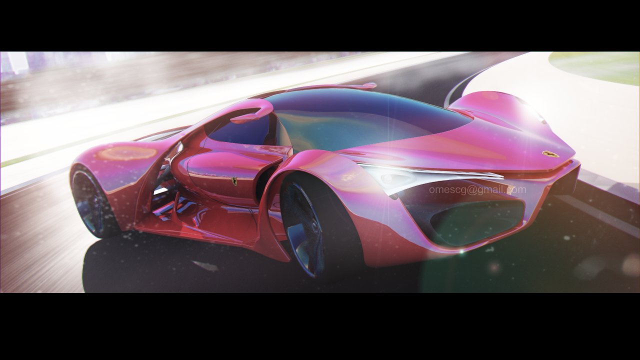 ArtStation - F80 3D Modeling