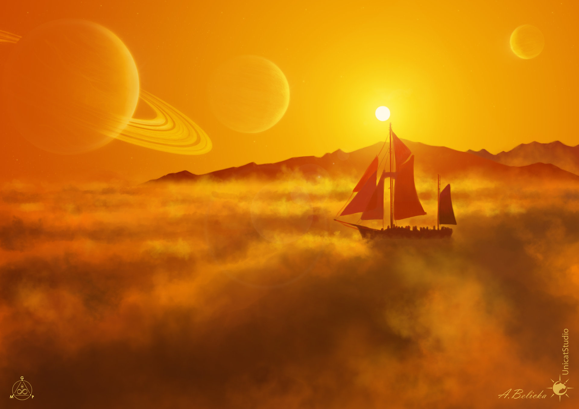 ArtStation - Solar Sailer