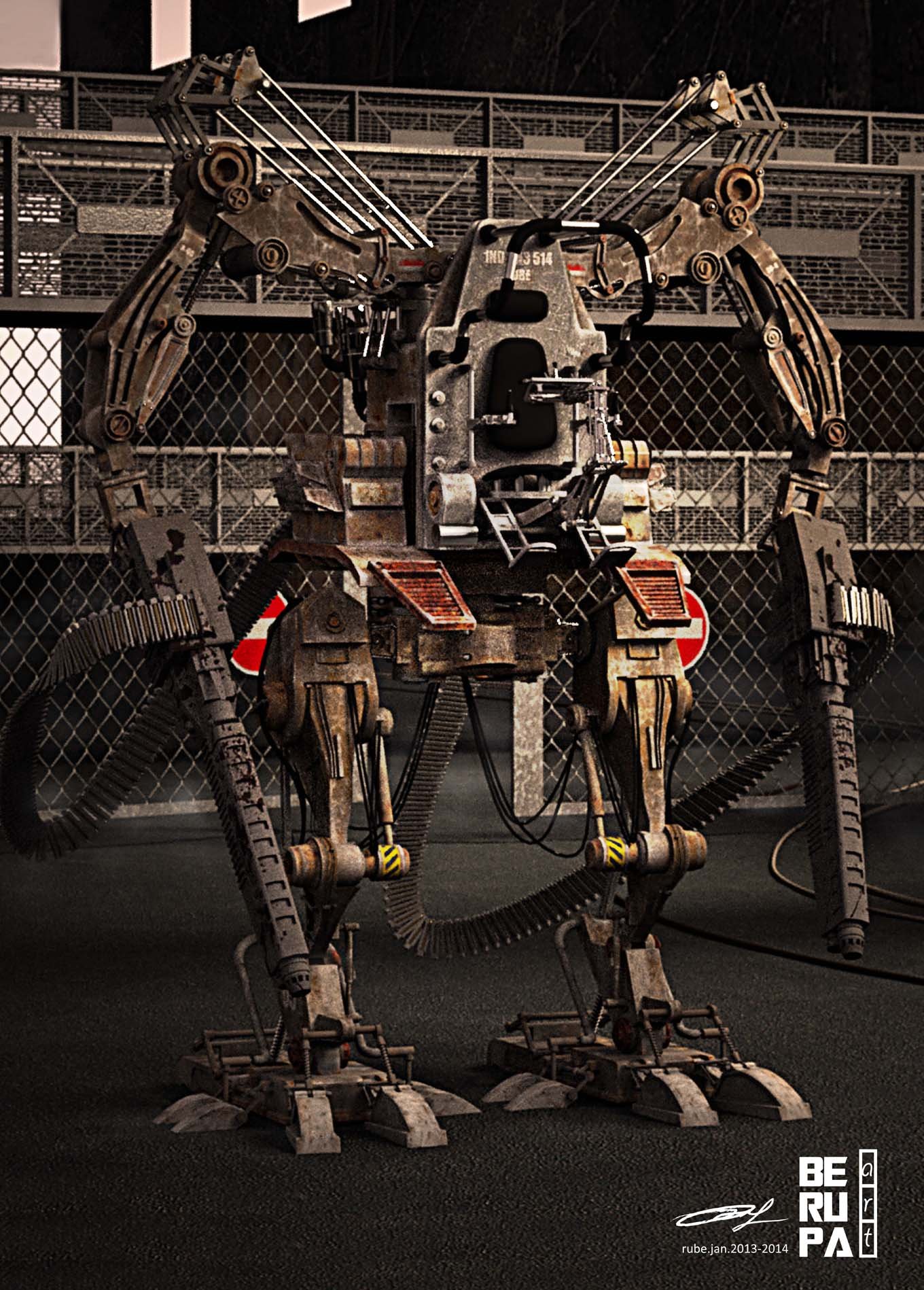 ArtStation - APU machine, the matrix