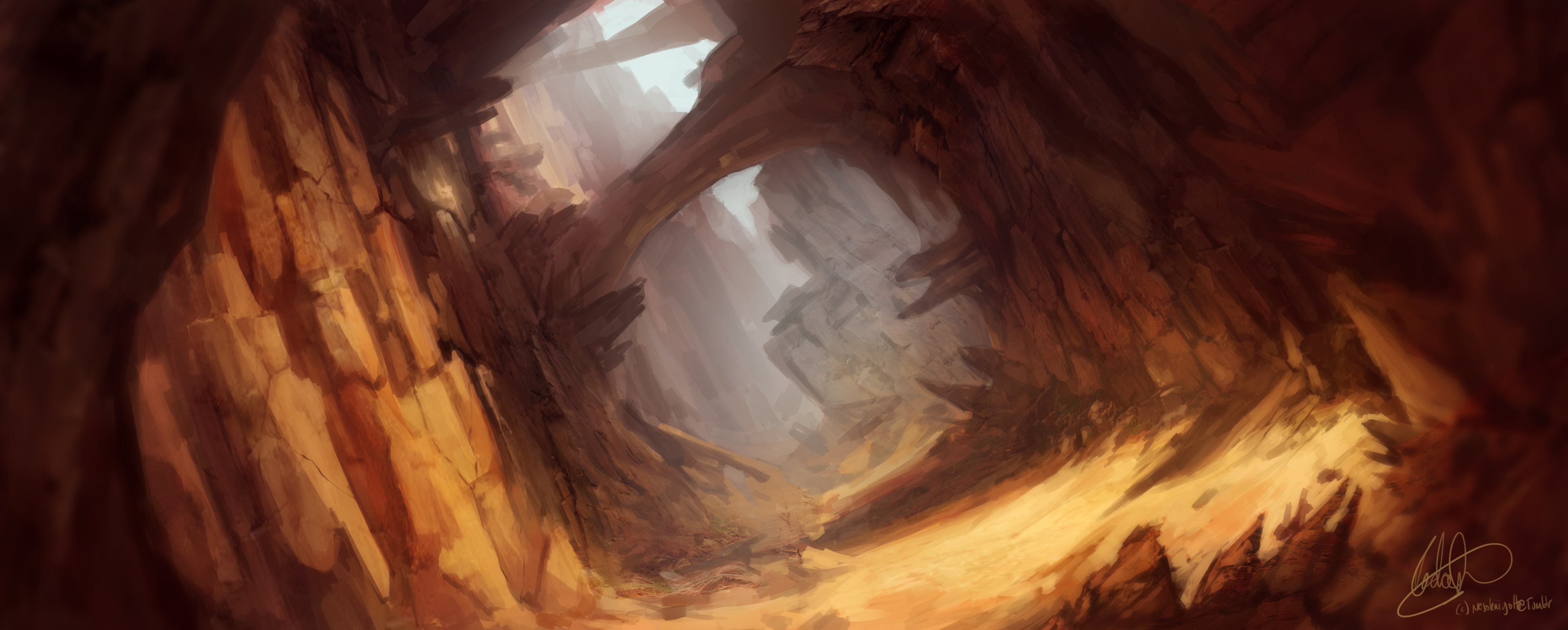 Rachel Walpole - Canyon Environment #2