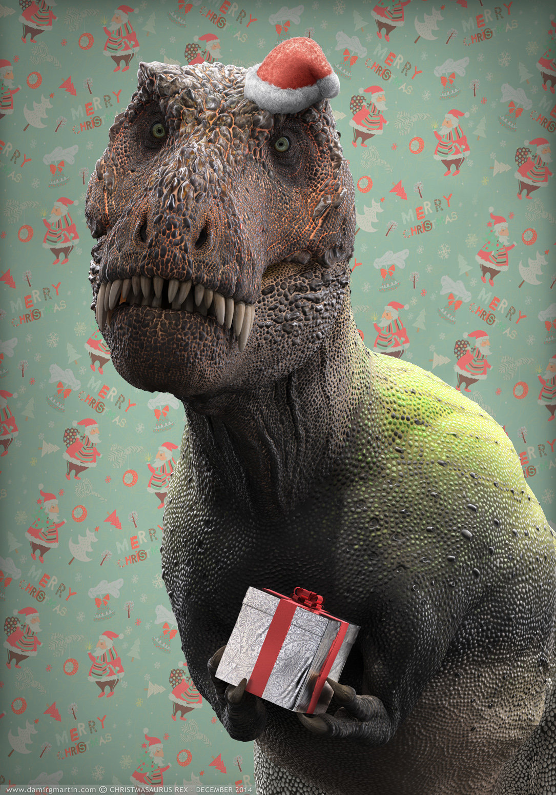 Damir G Martin - Rex, the Red-headed Tyrannosaurus
