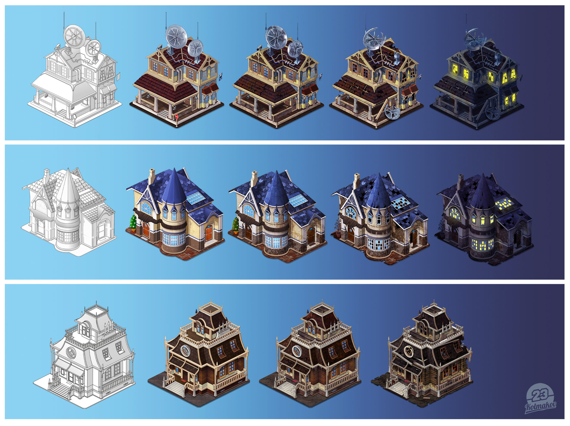 ArtStation - game set_1