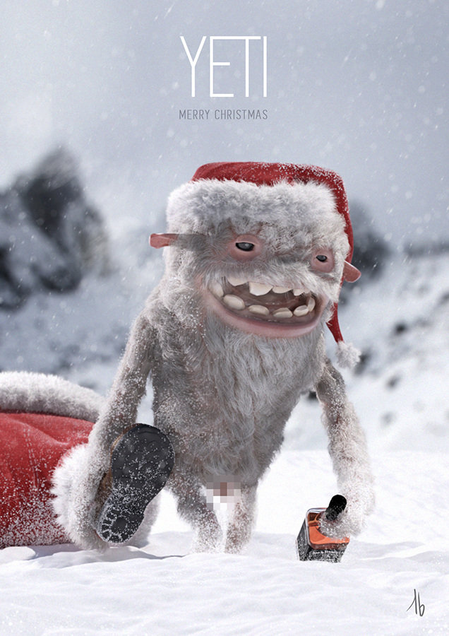 ArtStation - Yeti Christmas
