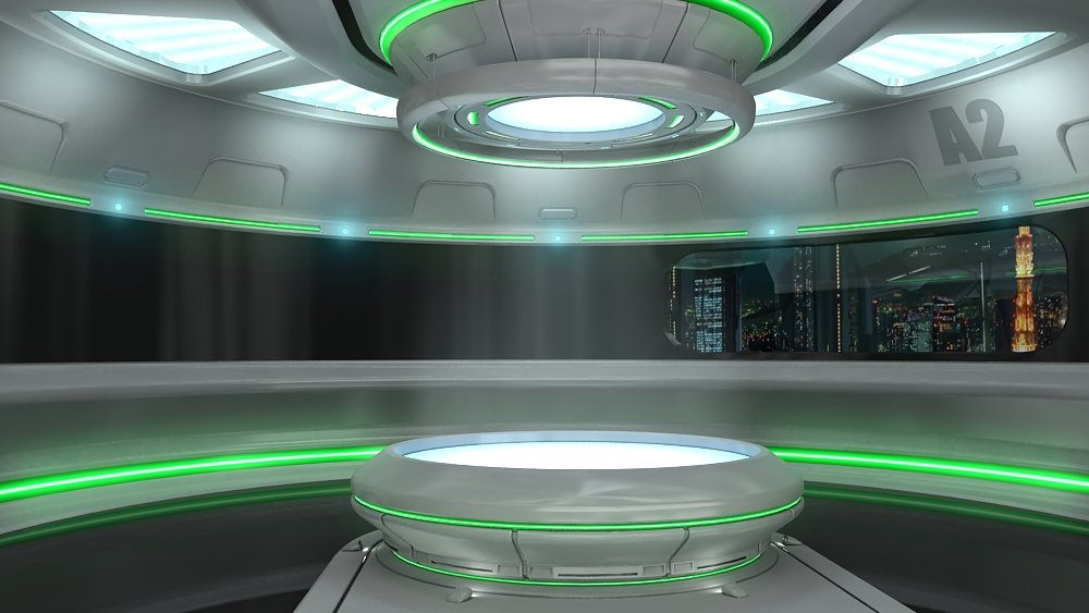 ArtStation - HOLO room