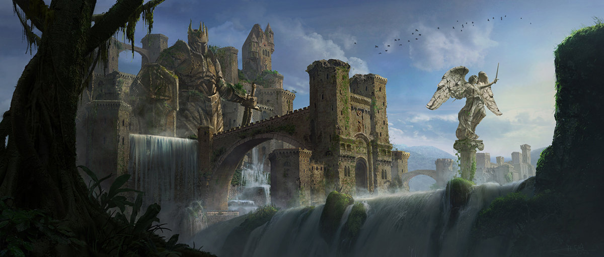 ArtStation - Knight castle