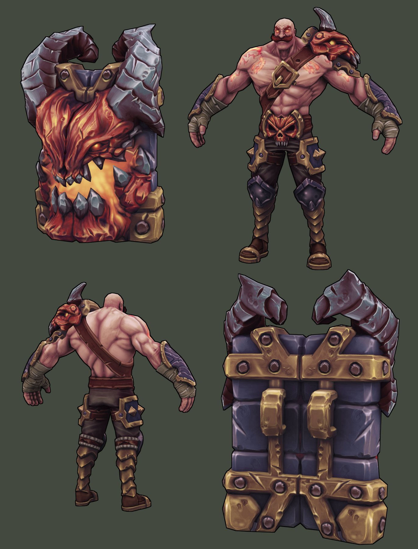ArtStation - Braum - contest work