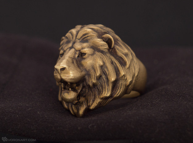 Nikolai Vorobev - Lion head Ring