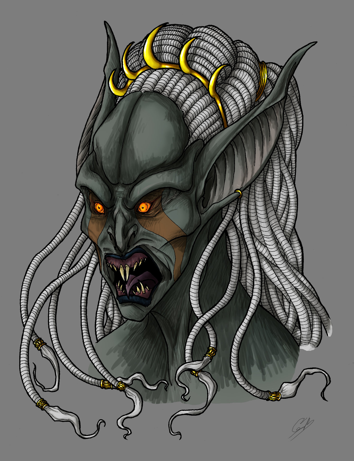 ArtStation - Lady Redfingers- vampire lord