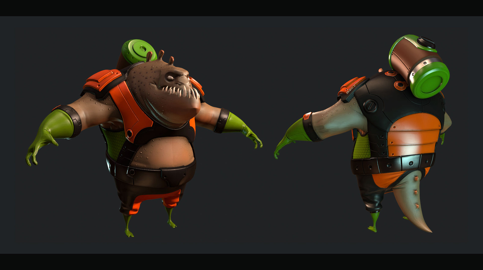 ArtStation - funny creature 02