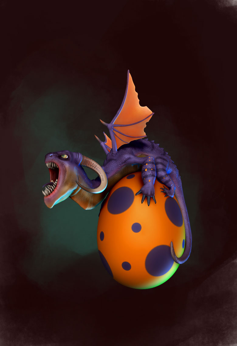 ArtStation - small dragon 01