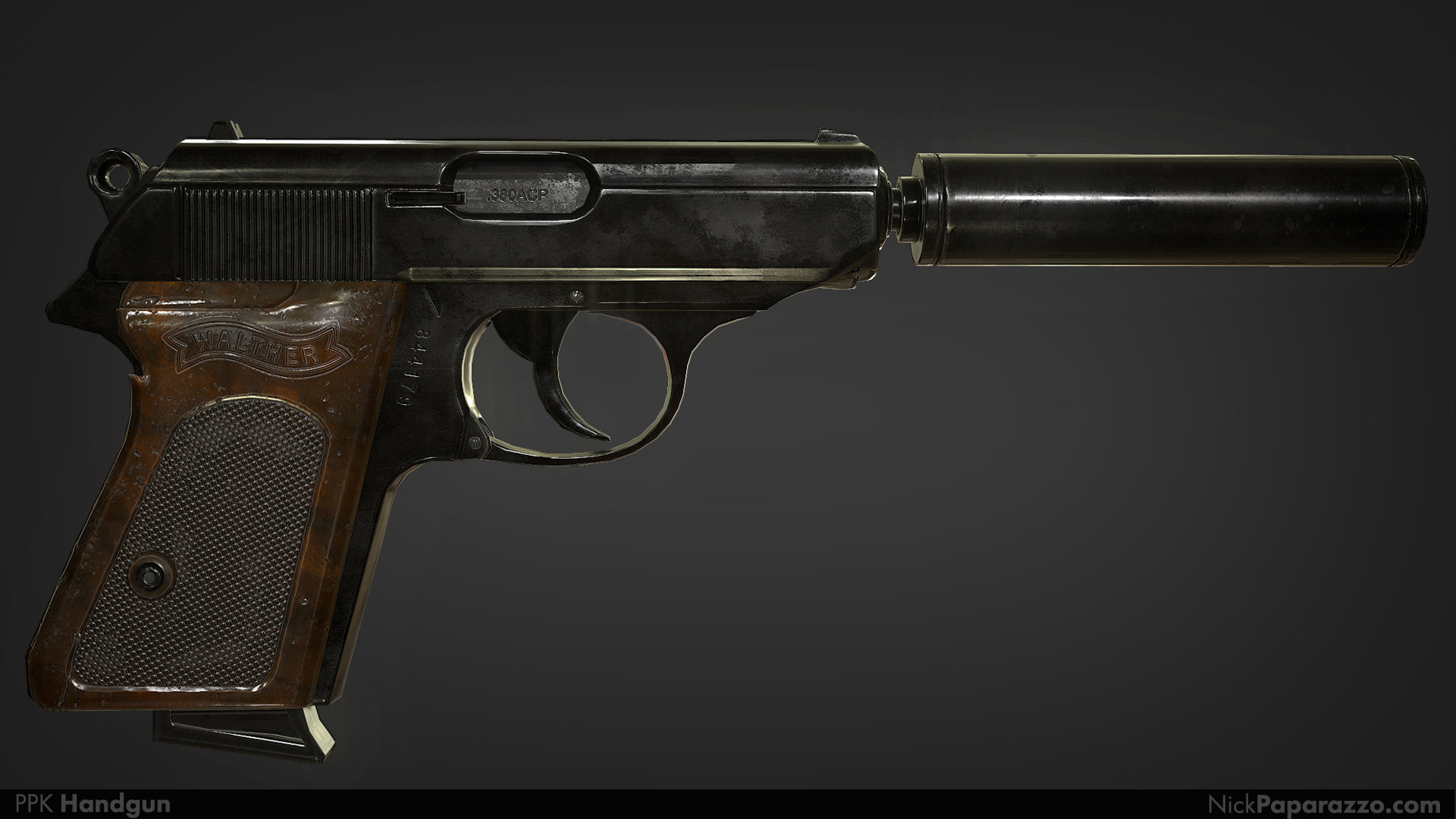 ArtStation - Walther PPK Handgun