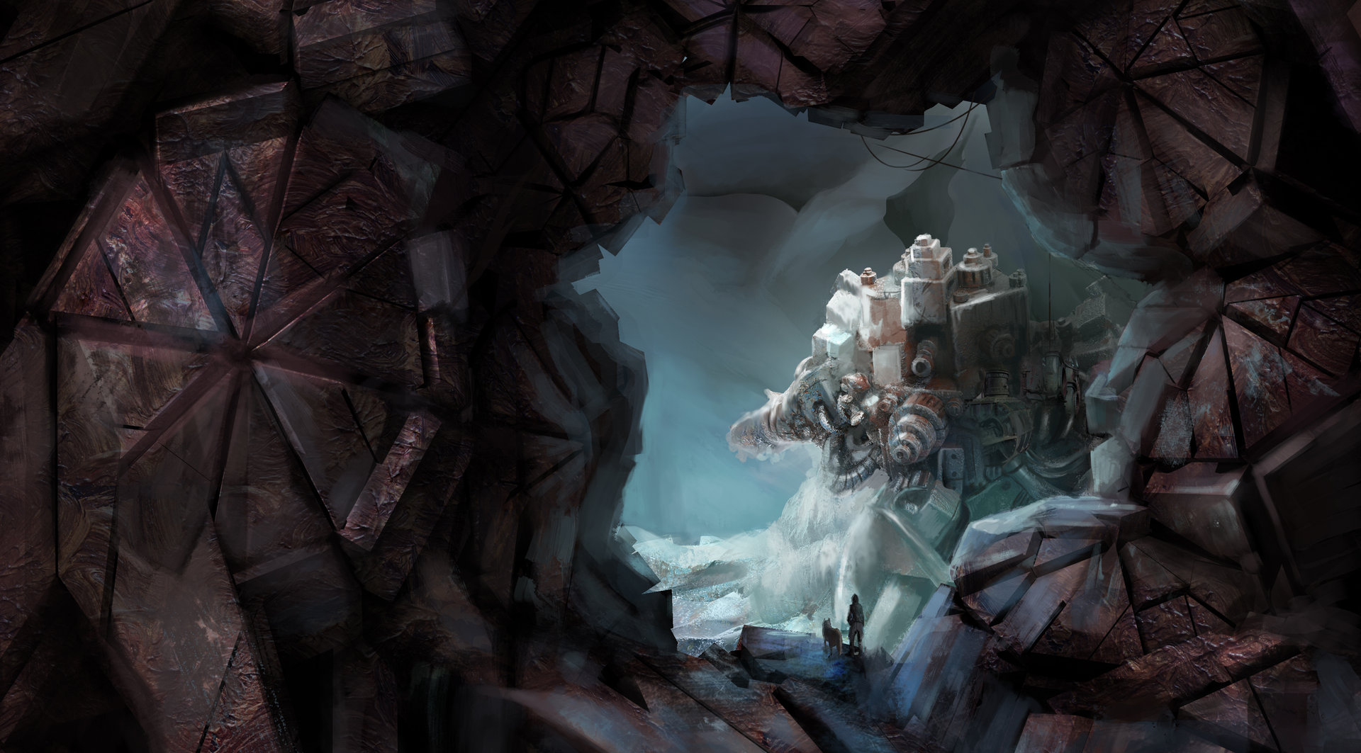 ArtStation - in the cave , Nick G.