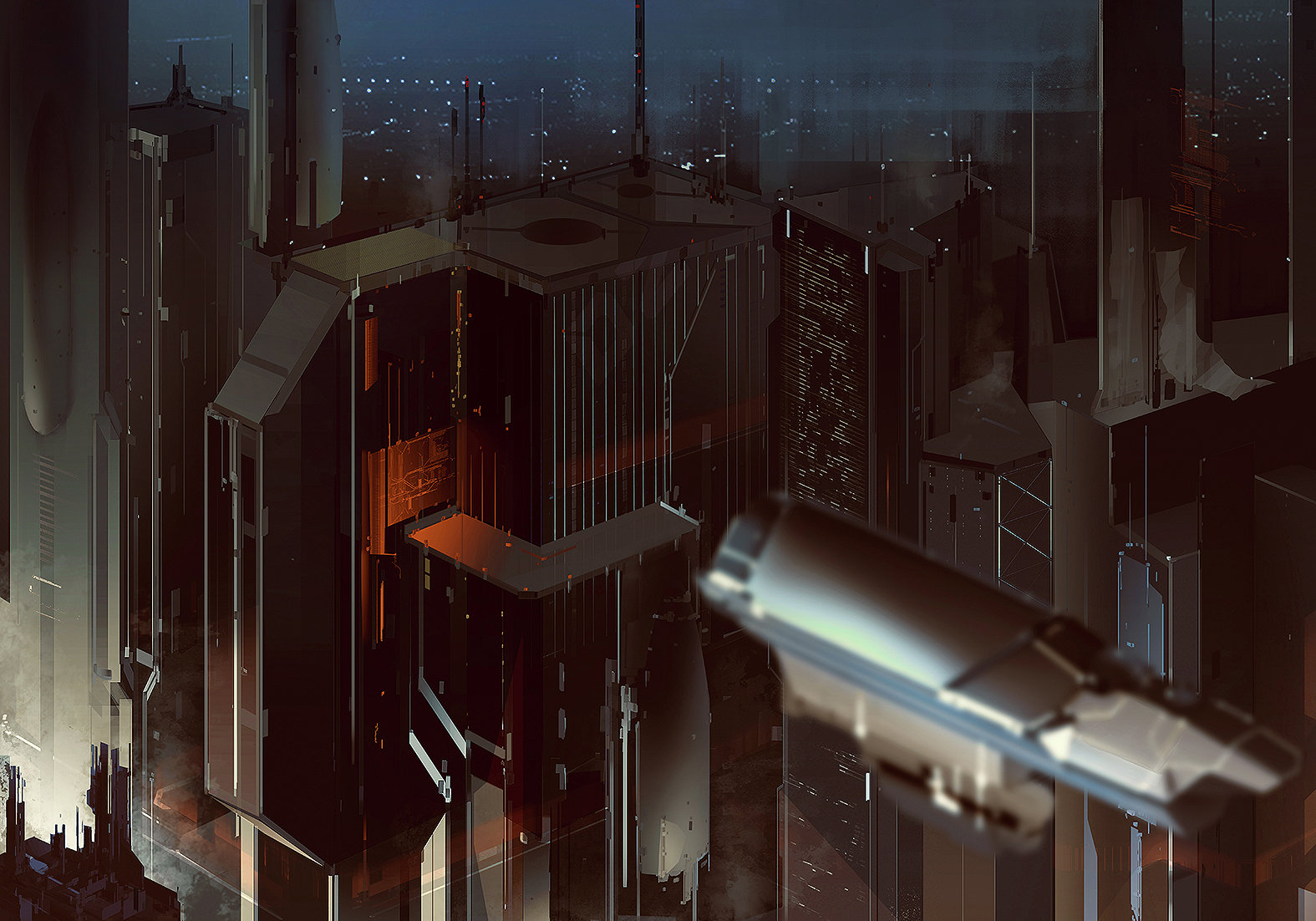 ArtStation - above the city