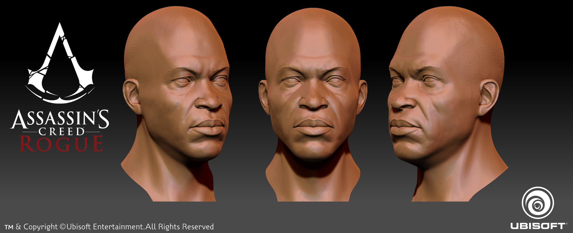 ArtStation - Assassin's Creed Rogue - Jack Weeks Head