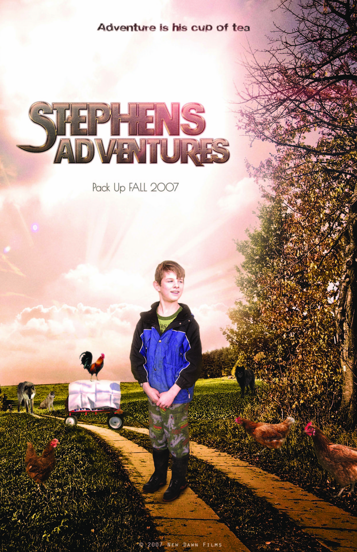 ArtStation - Stephen's Adventure TV Poster