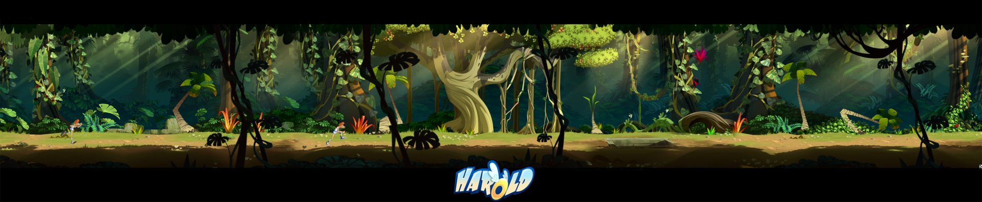 ArtStation - In-game rendering level jungle01