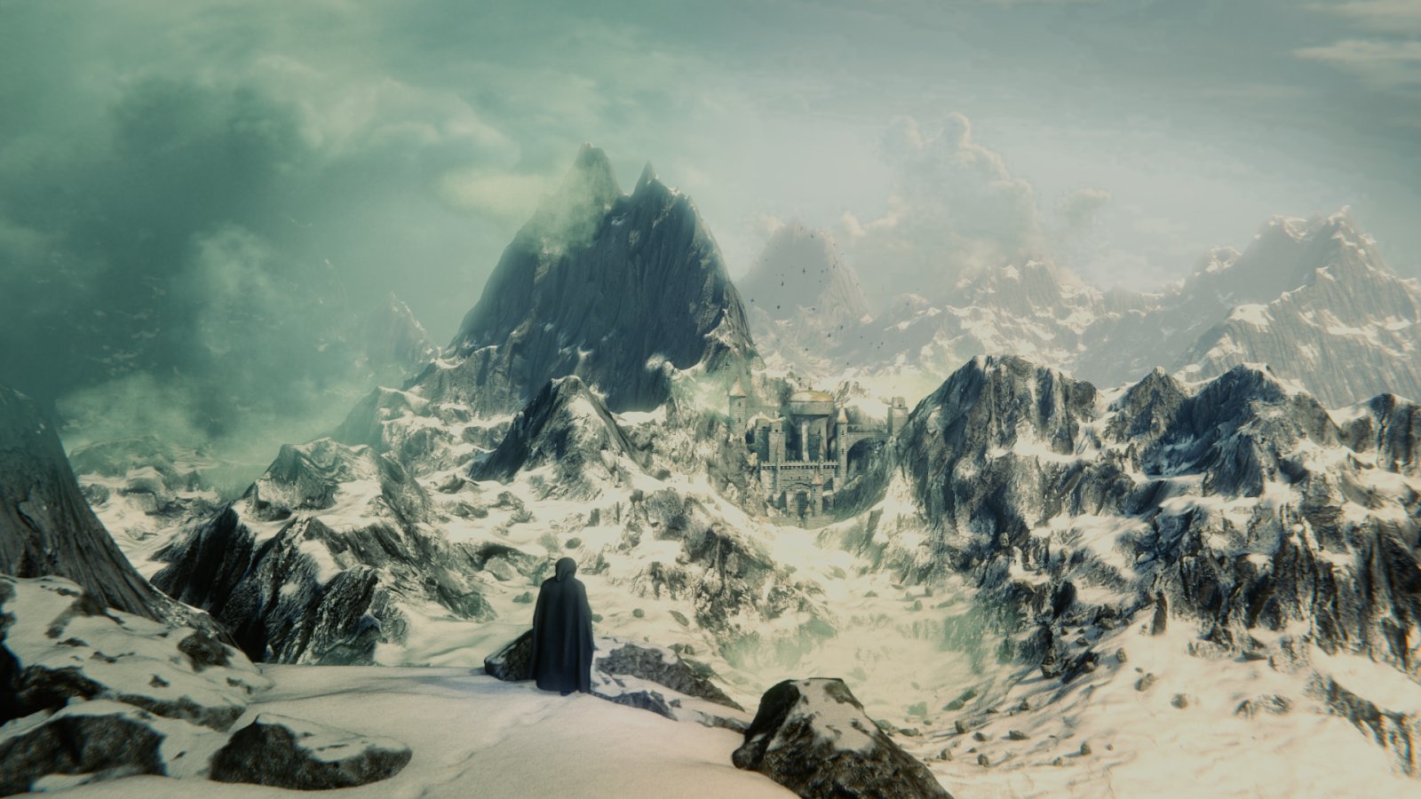 ArtStation - Ice Gate Castle