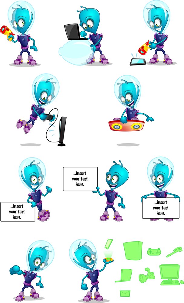 ArtStation - Alien character designs