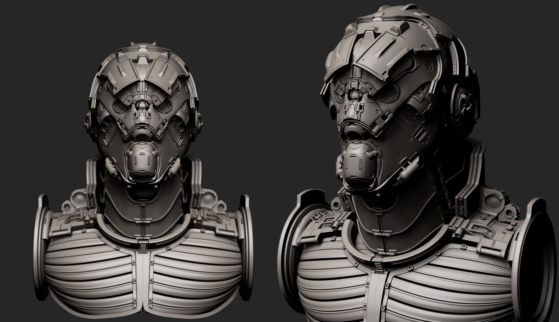 ArtStation - Sci- Fi Helmet