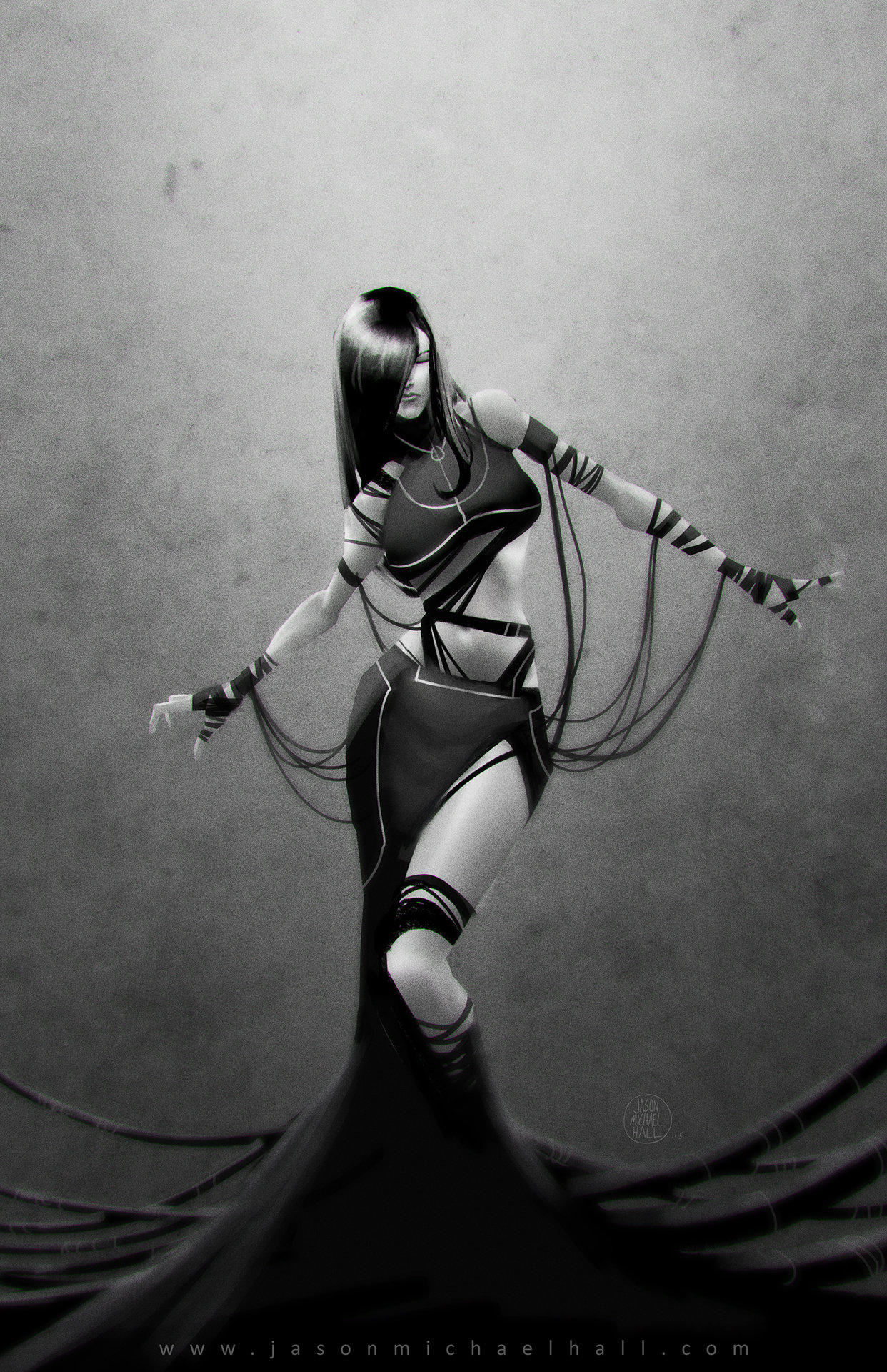 ArtStation - Woman of the Drape, Jason Michael Hall