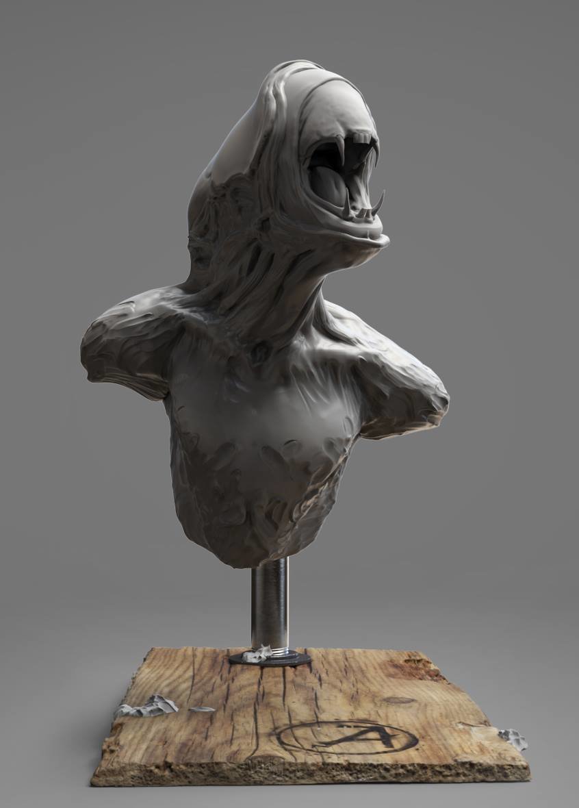 ArtStation - Clay beast