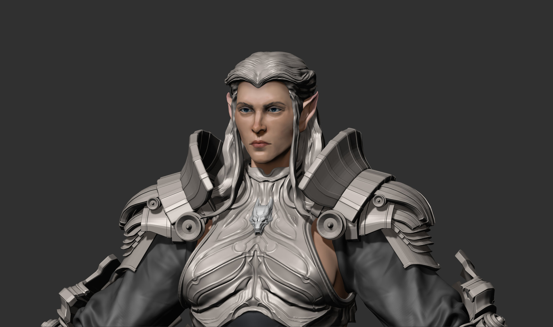 ArtStation - Halberd warrior