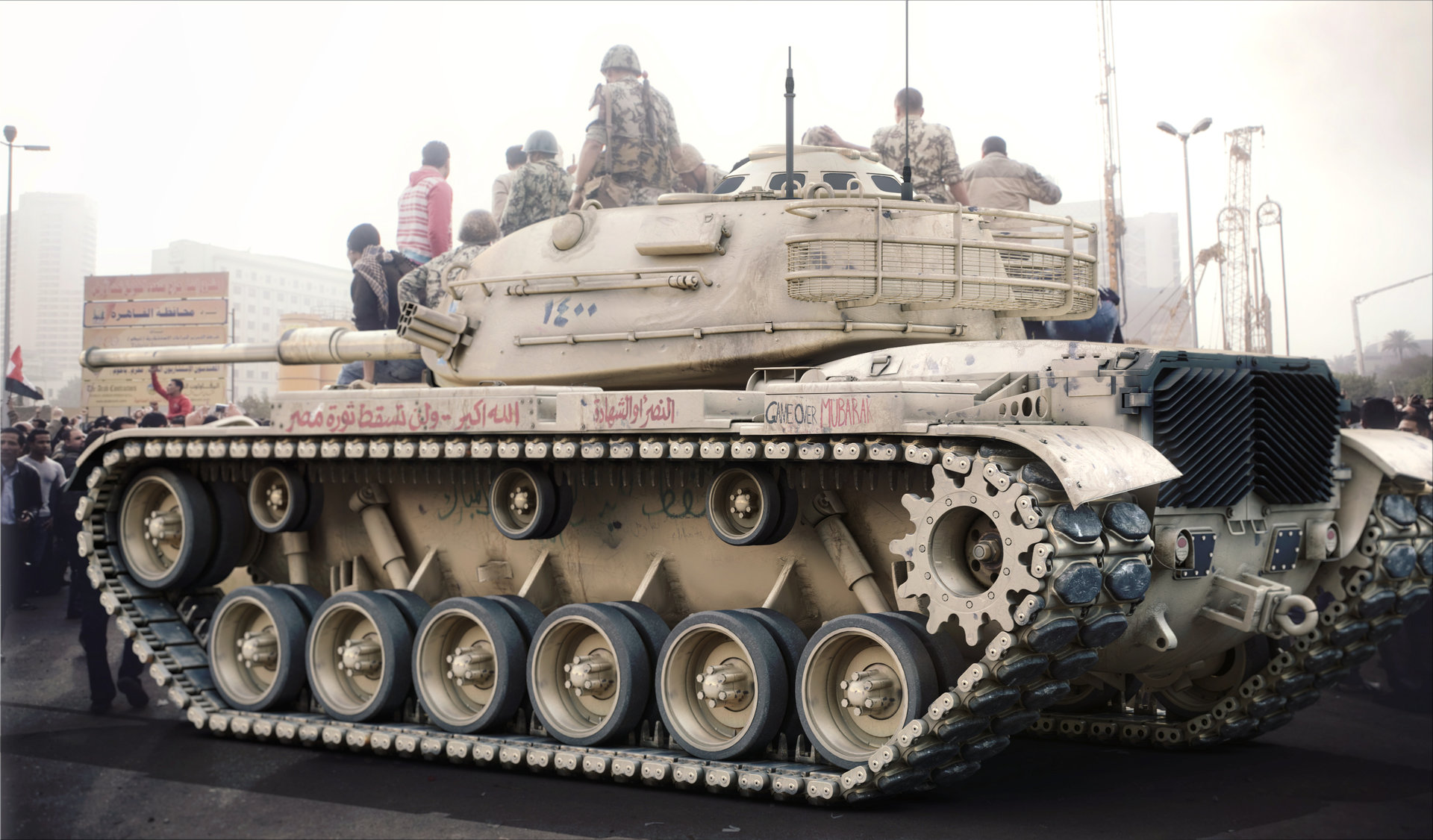 ArtStation - M60 A3 patton