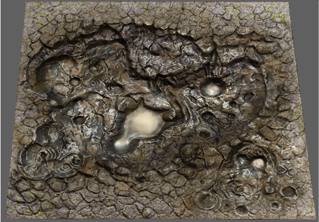 ArtStation - Mud study