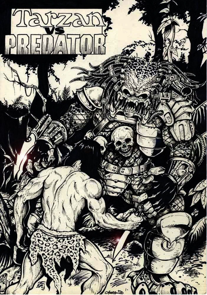 ArtStation - Tarzan vs. Predator