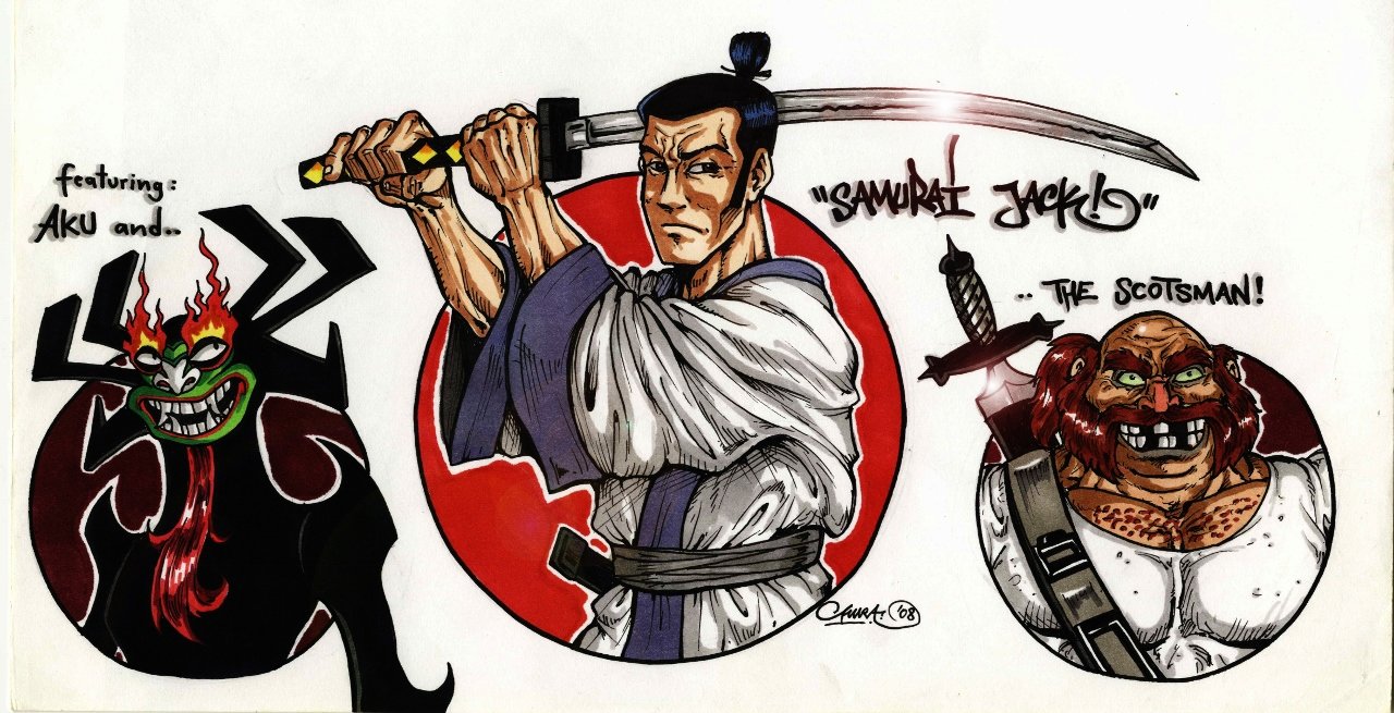 Samurai Jack Fan Art Nelson Mavare On X: "Timeless Warrior (Apr/03/20)