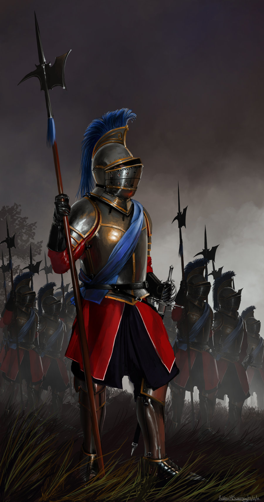 ArtStation - Halberdiers