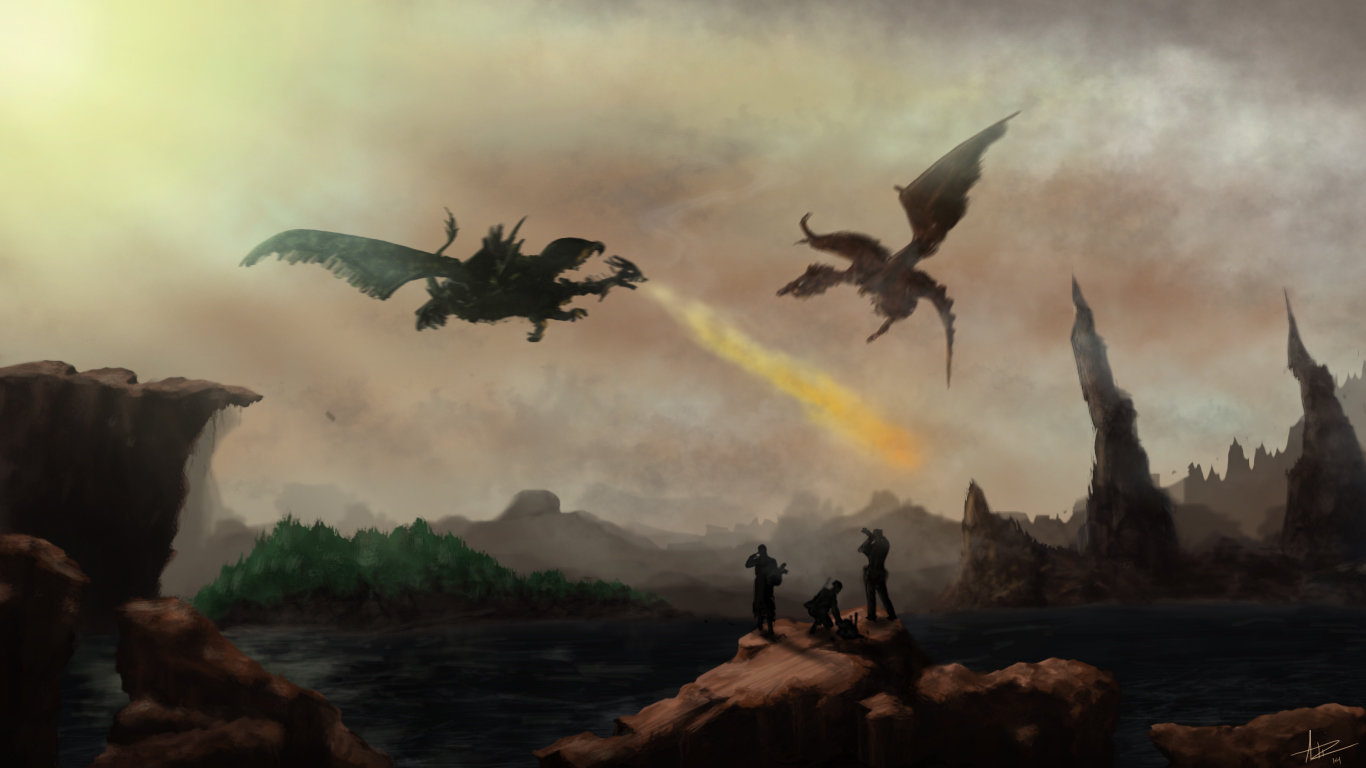 ArtStation - Sky Battle