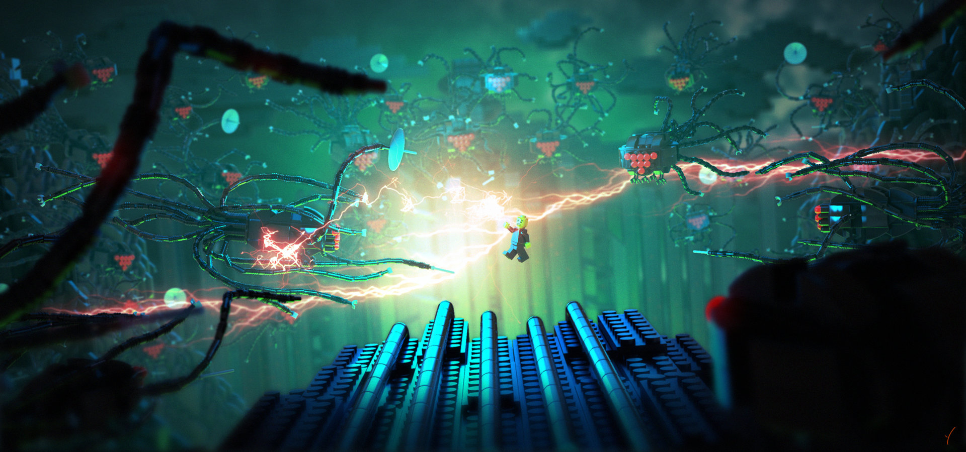 ArtStation - Lego Matrix