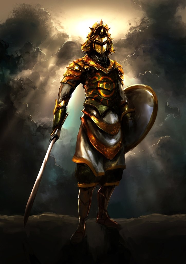 ArtStation - Warrior of the Sun