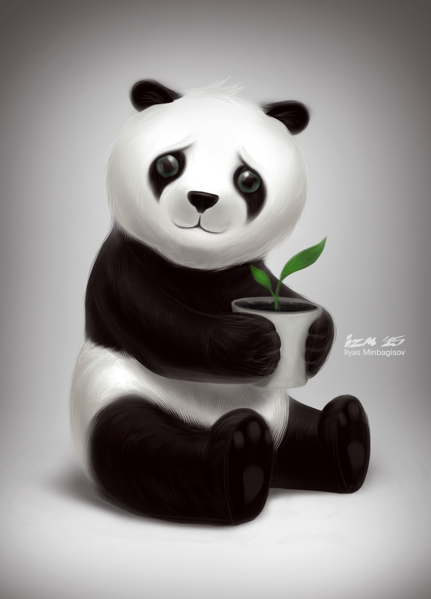 ArtStation - Panda for WWF